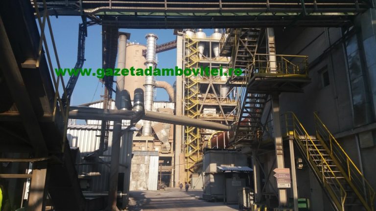 FOTO - Cum arată Fabrica de ciment de la Fieni! De 14 ani este preluată ...