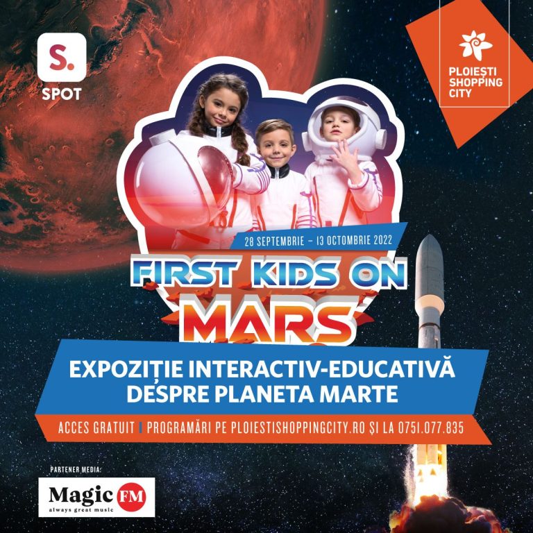 Ploiești Shopping City organizează Expoziția „First Kids on Mars ...