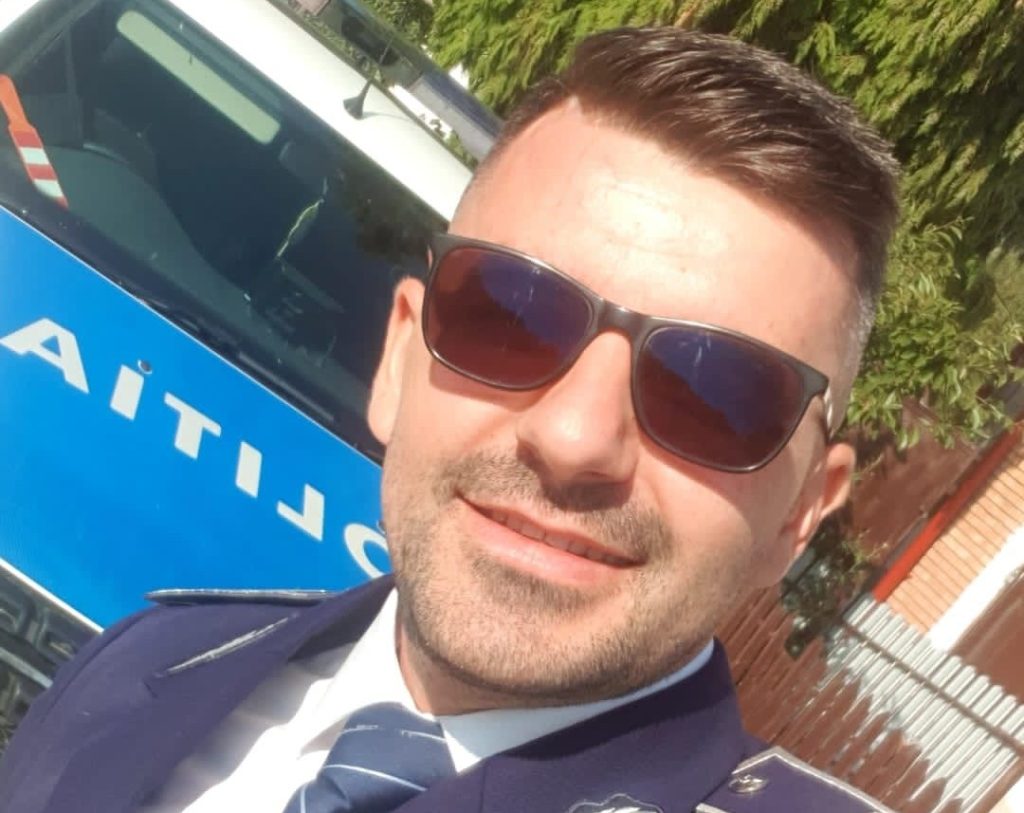 Robert Enache, șeful Postului de Poliție Șelaru, dat exemplu de colegii ...
