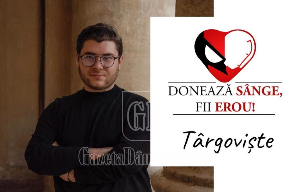 Dâmbovițeanul Robert Avram coordonează campania Facultății de Medicină ...