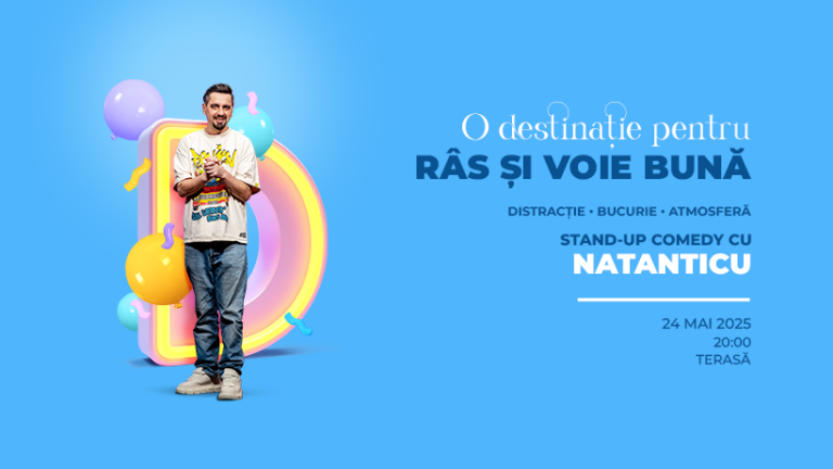 Voie bună cu Natanticu, la Dâmbovița Mall. Hai și tu!
