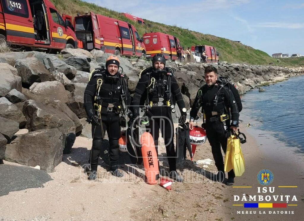 Echipa de scafandri din cadrul ISU Dâmbovița desfășoară un stagiu de ...
